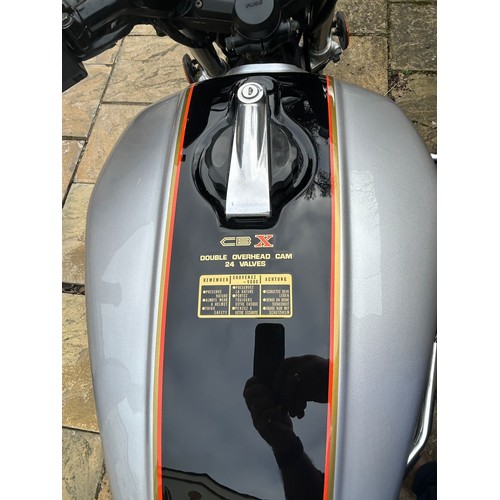 1980 Honda CBX 1000 Registration number RFE 699W Frame number ...