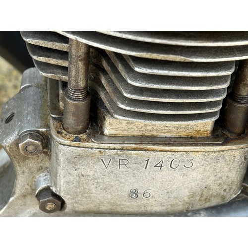 1957 Velocette Viper Registration number 271 UXD Frame number RS10749 ...