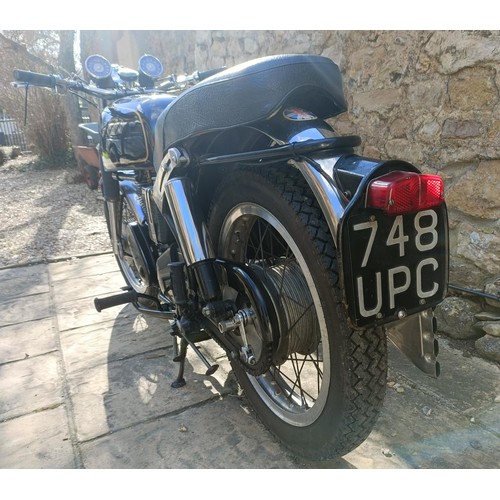 1961 Velocette Venom Registration number 748 UPC Frame number RS 15291 ...