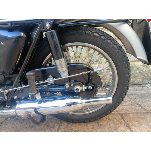 1968 Triumph T100 Daytona Registration number PAC 815F Frame number ...