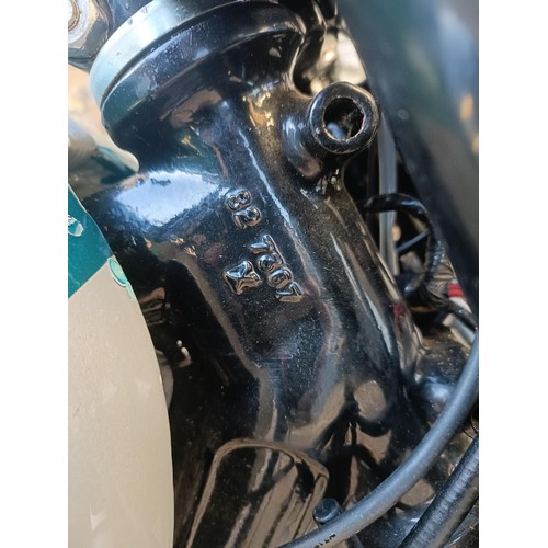 1968 Triumph T100 Daytona Registration number PAC 815F Frame number ...