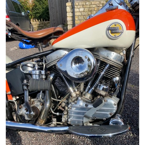 1958 Harley Davidson Panhead DuoglideRegistration number 922 YURFrame ...