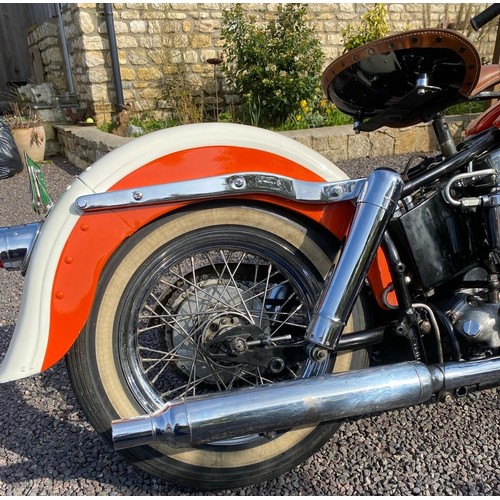 1958 Harley Davidson Panhead DuoglideRegistration number 922 YURFrame ...