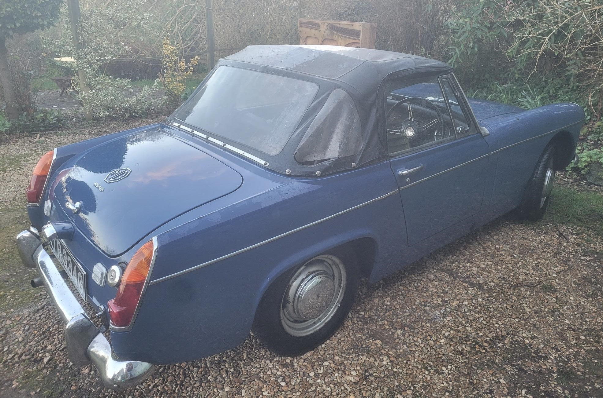 1969 MG Midget MK III Registration number RTR 334G Chassis number GAN4 ...