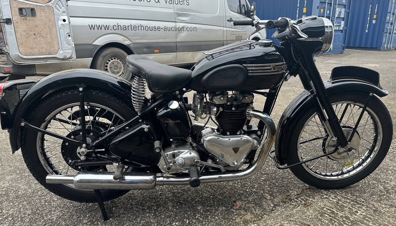 1953 Triumph 6T Thunderbird/Blackbird Registration number 892 XVC Frame ...