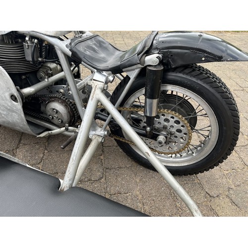 1958 Norton Manx sidecar outfit ex-Cyril SmithFrame number 2504Engine ...