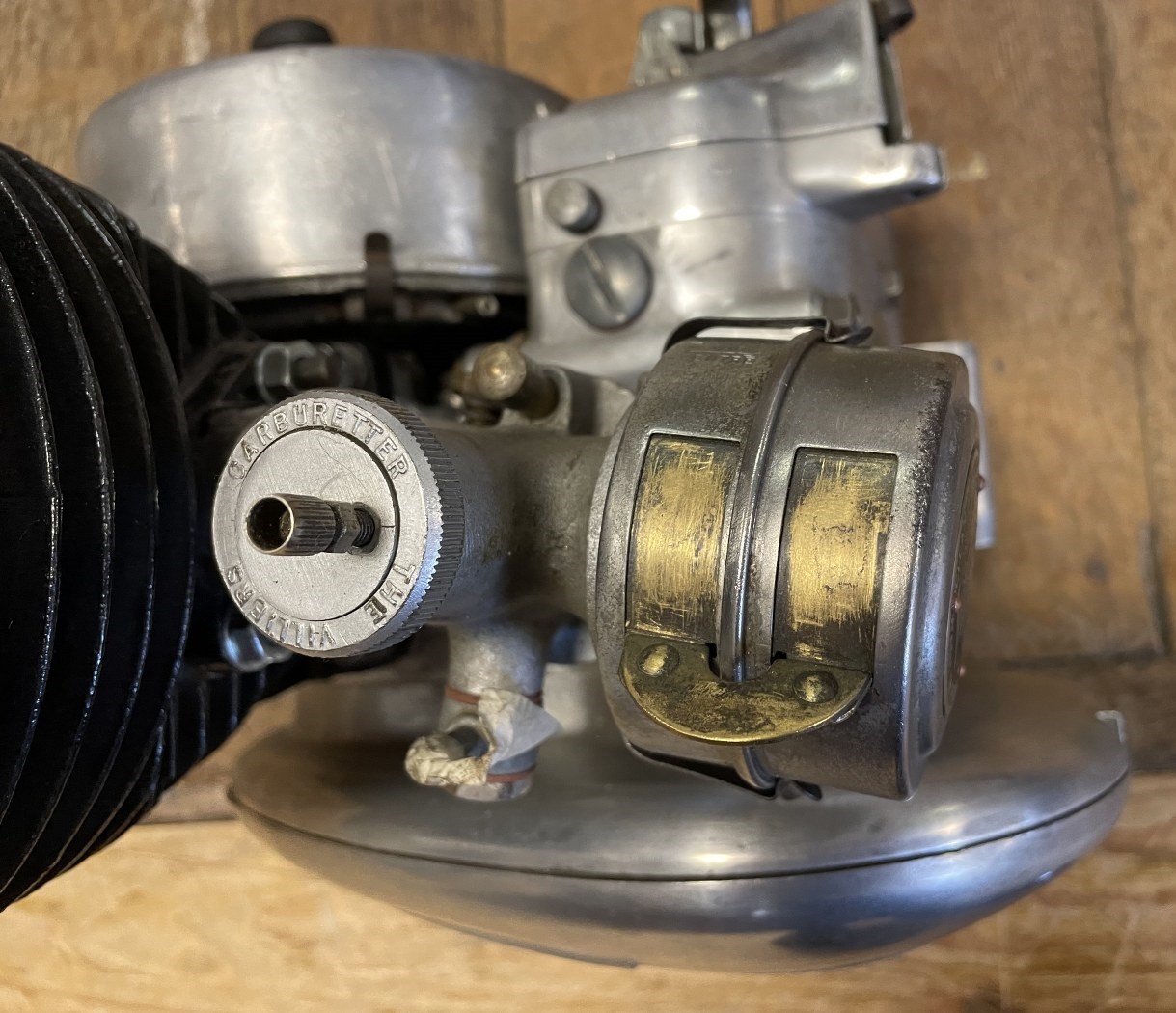 Villiers 197cc engine 6E, totally rebuilt with new bearings, seals etc ...