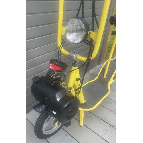 2002 VeloSolex TrotileX scooterNot registeredEngine number 23057This is an extremely rare Velo Solex