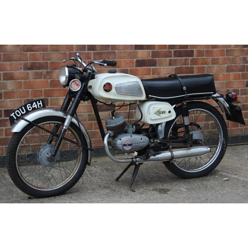 1969 Garelli KL100Registration number TOU 64HFrame number 0612700Engine ...