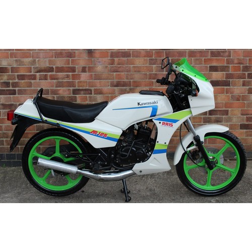 1989 Kawasaki AR125Registration number F804 DWWFrame number AR125B ...