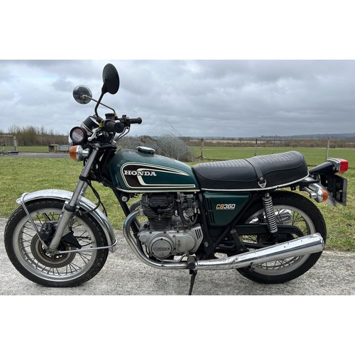 1976 Honda CB360Registration number KTD 530PFrame number CB360 ...