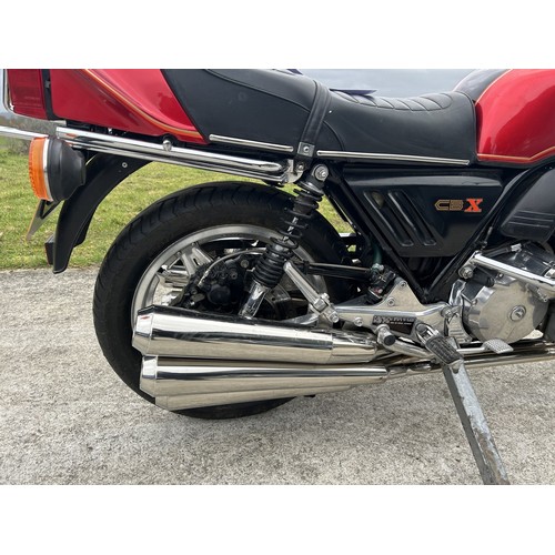 1981 Honda CBX 1000Registration number EOR 736WFrame number CB120 ...