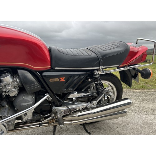 1981 Honda CBX 1000Registration number EOR 736WFrame number CB120 ...