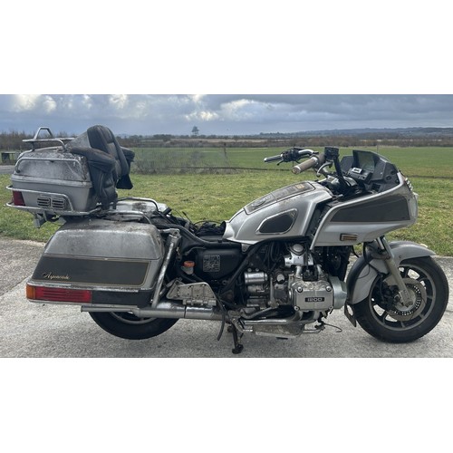 1986 Honda GL1200 Aspencade with sidecarBeing sold without ...