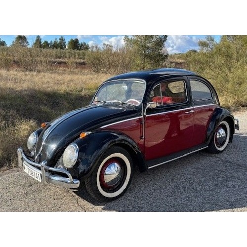 1961 Volkswagen Beetle TurismoRegistration number TBCBlack and maroon ...