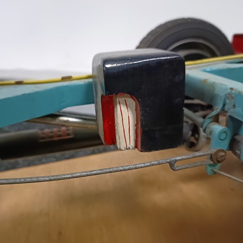 A German VVR 100 cutaway car, with moving parts, on a base, 98 cm ...