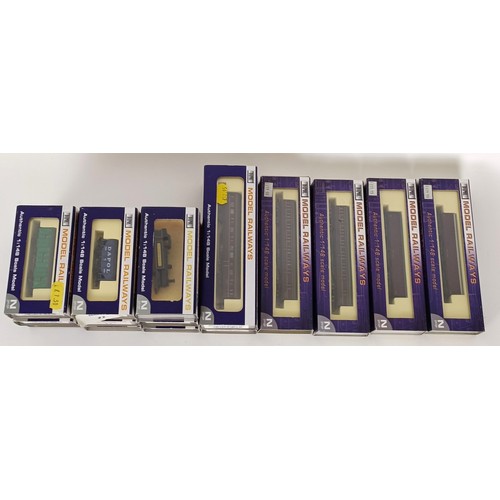 A N-Gauge Dapol Model Railways 4-6-2 locomotive and tender, boxed and ...