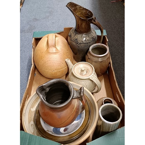 Assorted pottery (2 boxes)