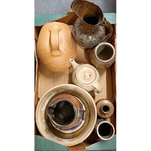 Assorted pottery (2 boxes)