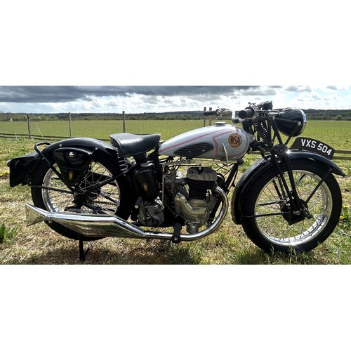 1939 BSA B26 350Registration number VXS 504Frame number KJB204849Engine ...