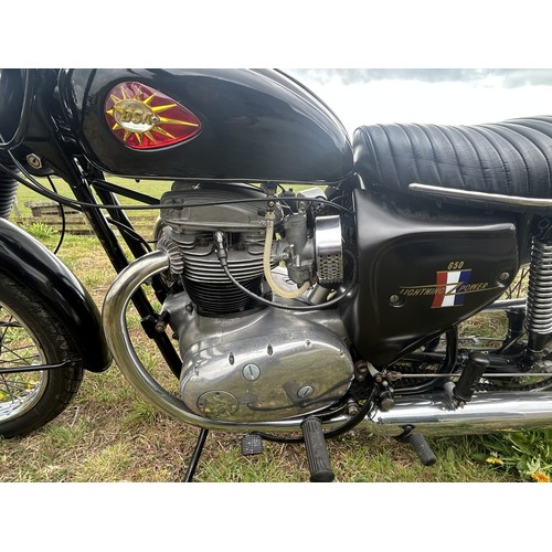 1967 BSA 650 LightningRegistration number AHJ 526EFrame number ...