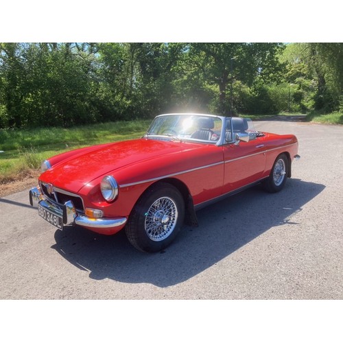 1972 MGB RoadsterRegistration number BBO 348LChassis number ...