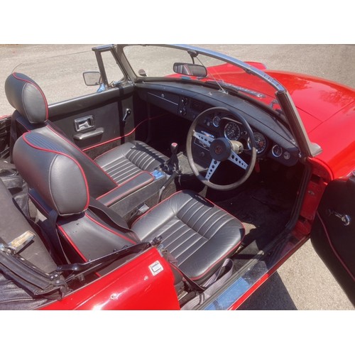 1972 MGB RoadsterRegistration number BBO 348LChassis number ...