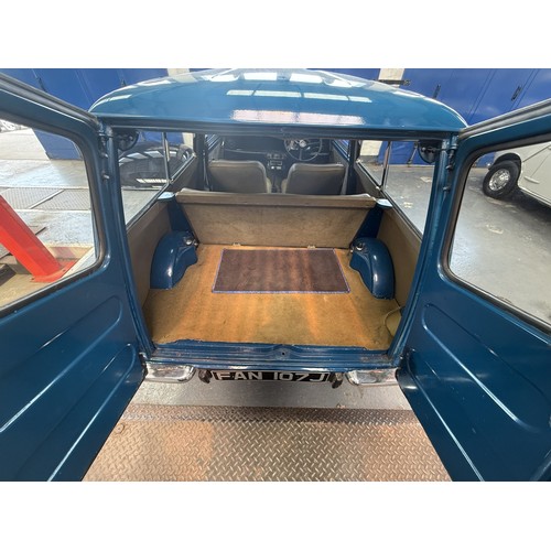 1970 Mini Clubman EstateRegistration number FAN 107JChassis number XA2W ...