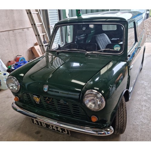 1970 Austin Mini VanRegistration number ATB 344JBritish Racing green998 ...