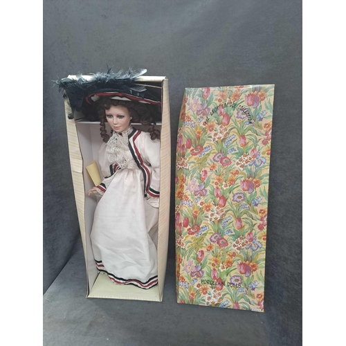 The Knightsbridge Collection Porcelain Dolls 1X 70Cm Porcelain Doll In Box