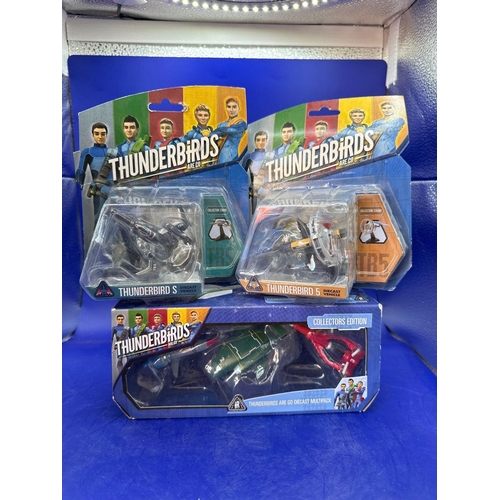 Thunderbirds diecast vehicles manufactured by Tony company includes ...