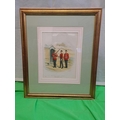The Manchester Regiment (63Rd & 69Th Foot) R.Simkin Print In Gold Frame ...