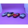 4 X Corgi Diecasts, Mini Cooper, Mercedes Benz, Bmw, Audi Tt
