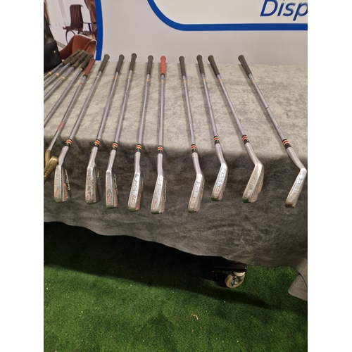 A Set Of Dunlop Peter Thomson Golf Clubs Comprising Of 2 - 4 - 5 - 6 ...