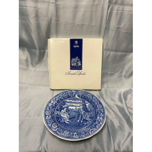 A Spode Blue Room Collection Woodman First Introduced 1816 Underglaze ...