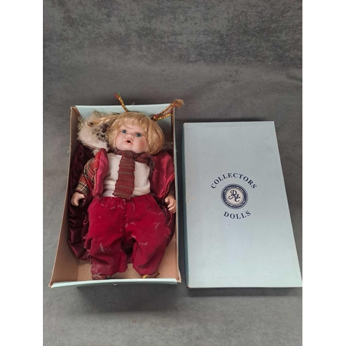 Collectors Dolls De Marco Collection 1 X 30Cm Porcelain Doll And Box