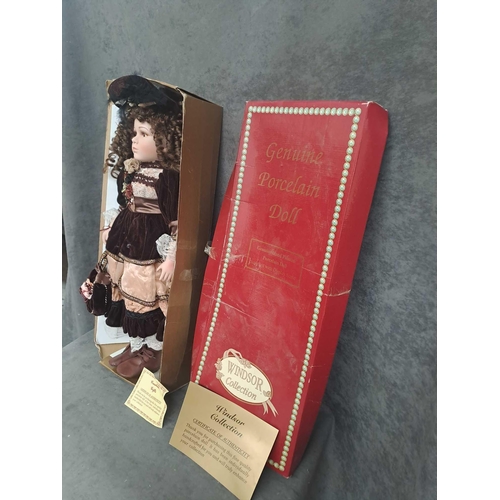 The Knightsbridge Collection Porcelain Dolls 1X 70Cm Porcelain Doll In ...