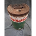 Castrol Vintage items - Oil Barrel and grease pot.