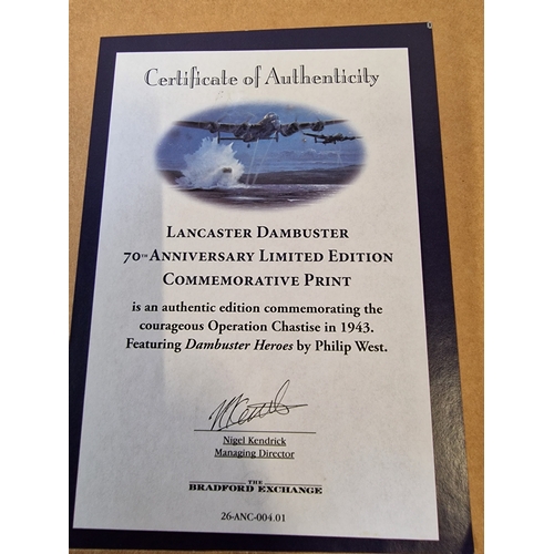 Lancaster Dambusters Commemorative Print Limited To 4999 Editions With ...