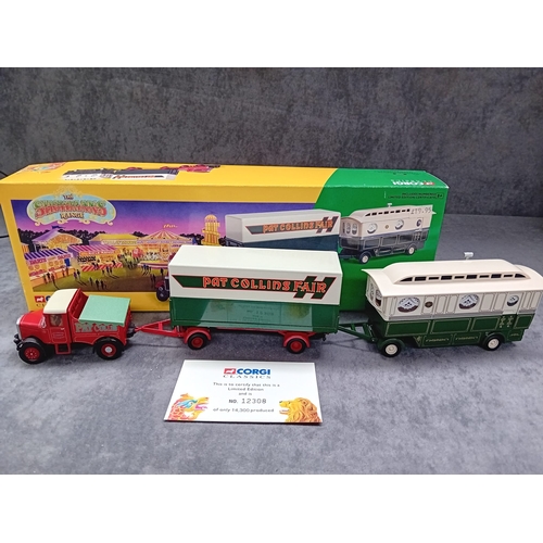 Corgi Classics #16502 Scammell Highwayman Truck & Caravan Trailer Pat ...