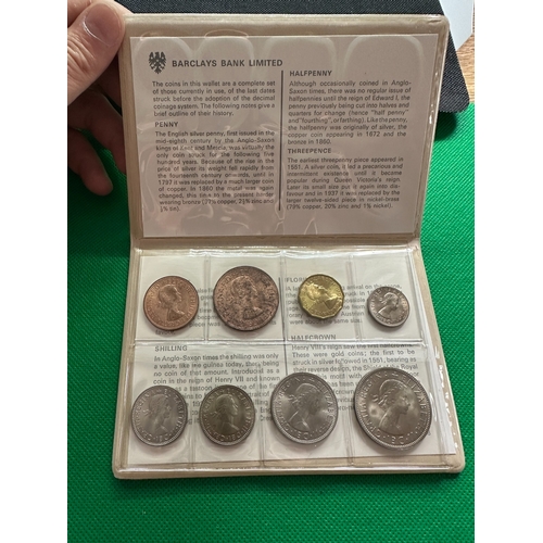 UK GB 1966 & 1967 Coin Set from Half-Penny to Half-Crown - Barclay's ...