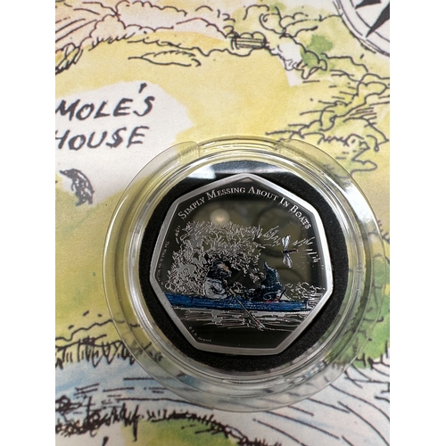 The Bradford exchange wind in the Willows coin set with one coin only ...