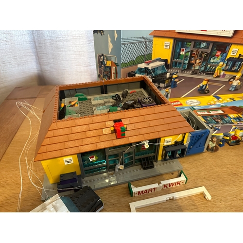 Lego 71016 The Simpsons Kwik-E-Mart Built set with box and manual