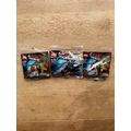 mixed lot of Lego Movie Polybag sets, 30280 x 2 and 30282