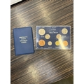 2 x British coin sets one first Decimal and one from 1966 in case