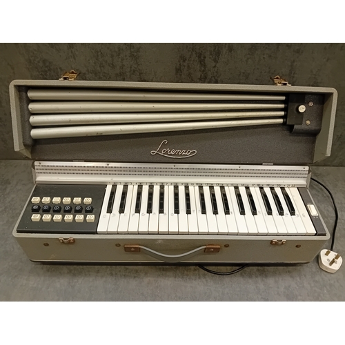 Vintage Lorenzo Electric Reed Organ A classic vintage electric reed ...