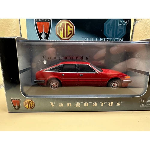A precision die-cast 1:43 scale model of a Rover SD1 2600 car ...