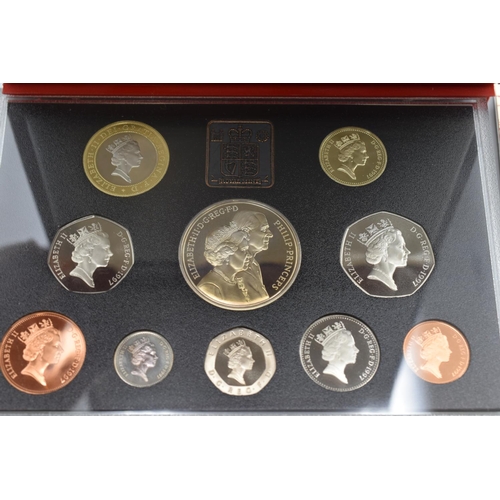 1997 Royal Mint Proof Coin Collection Celebrating British Craftsmanship