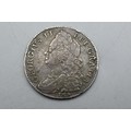 1746 Lima George II Silver Half Crown Coin