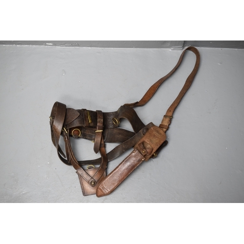 British army officers Sam Brown belt